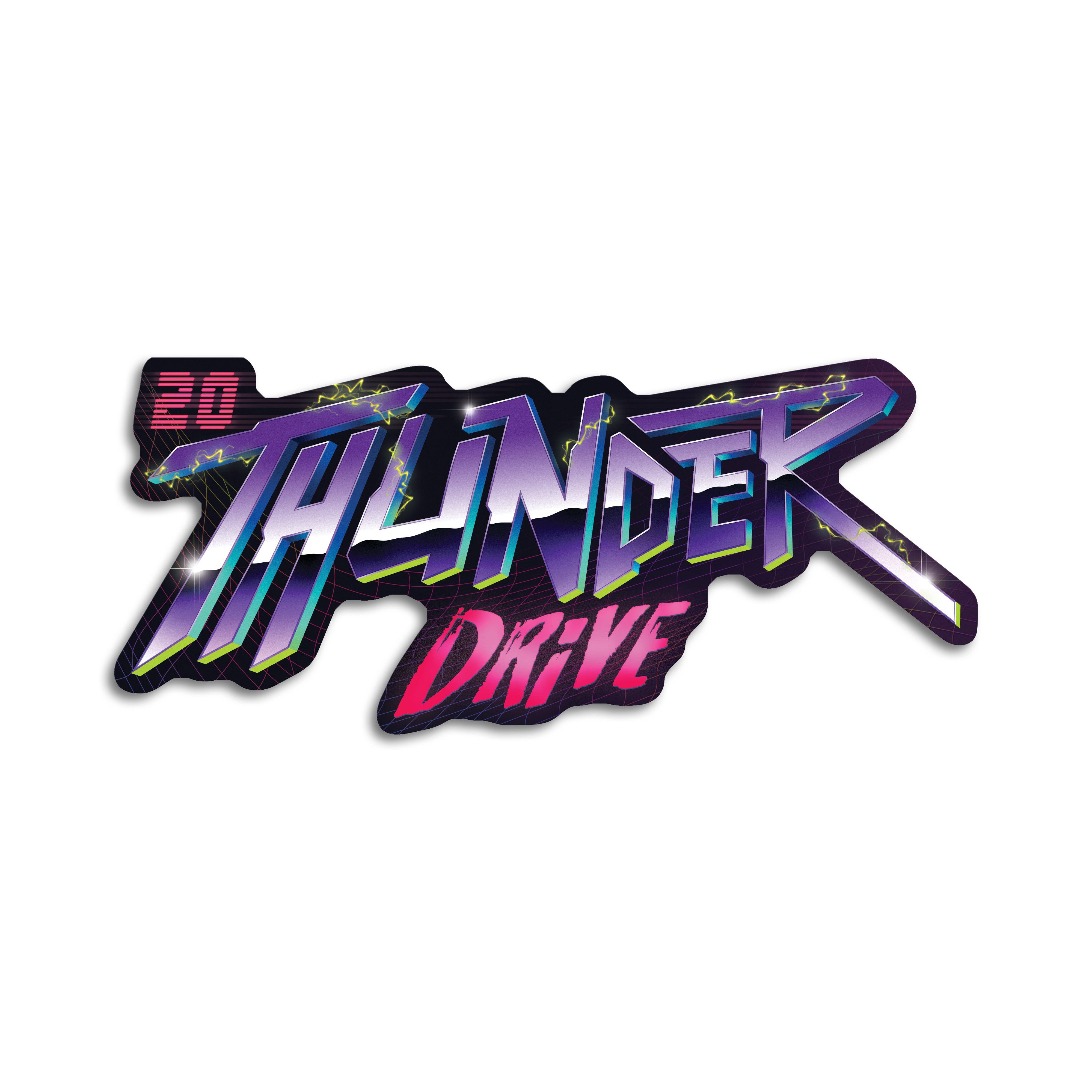 Thunder Drive Sticker – McElroy Merch Squad